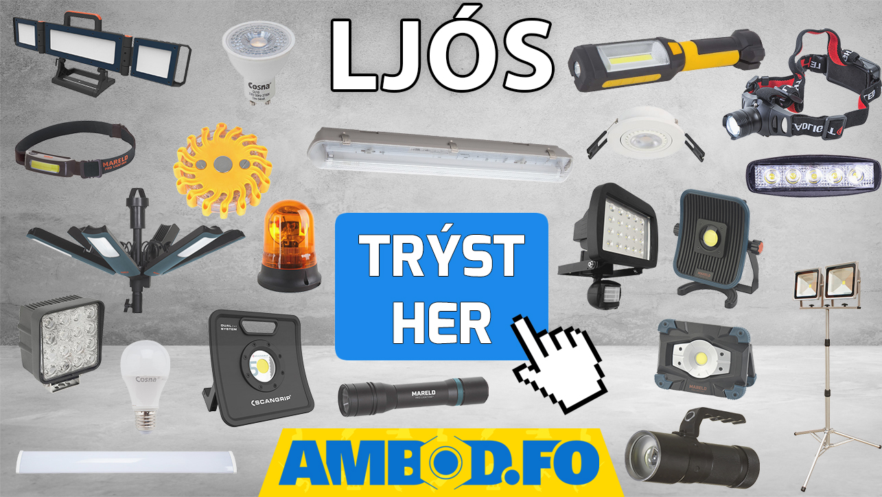 Ambod.fo – Stórt úrval av nýggjum amboðum bíliga til sølu