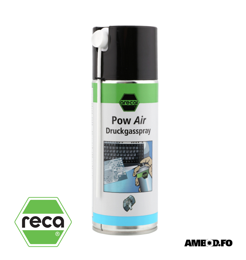 Reca POWAIR trýstluft spray – 400ml