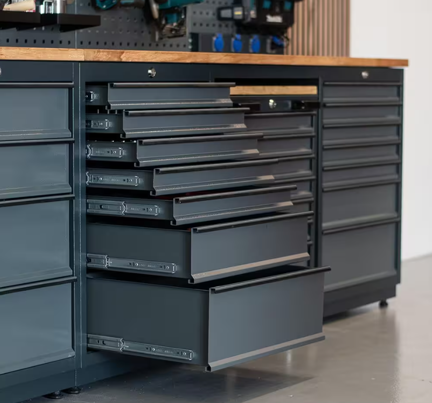 Verkstað inventar Modulline 4 sett 6 modul